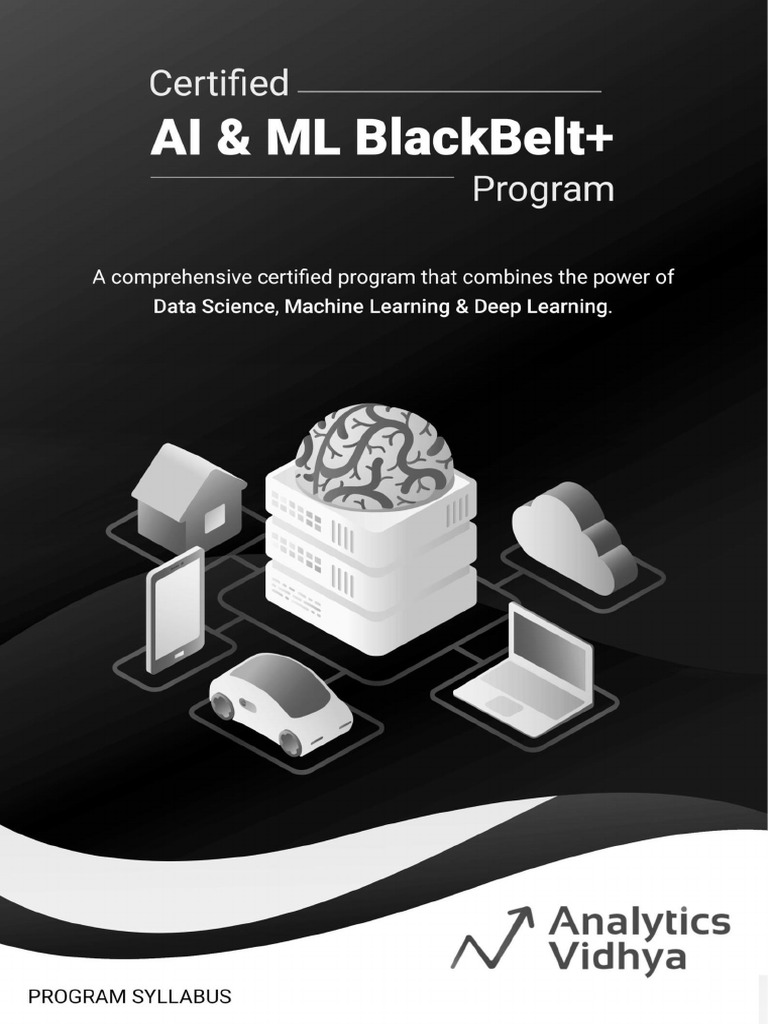 Syllabus (AI - ML BlackBelt Plus Program) | PDF | Deep Learning ...