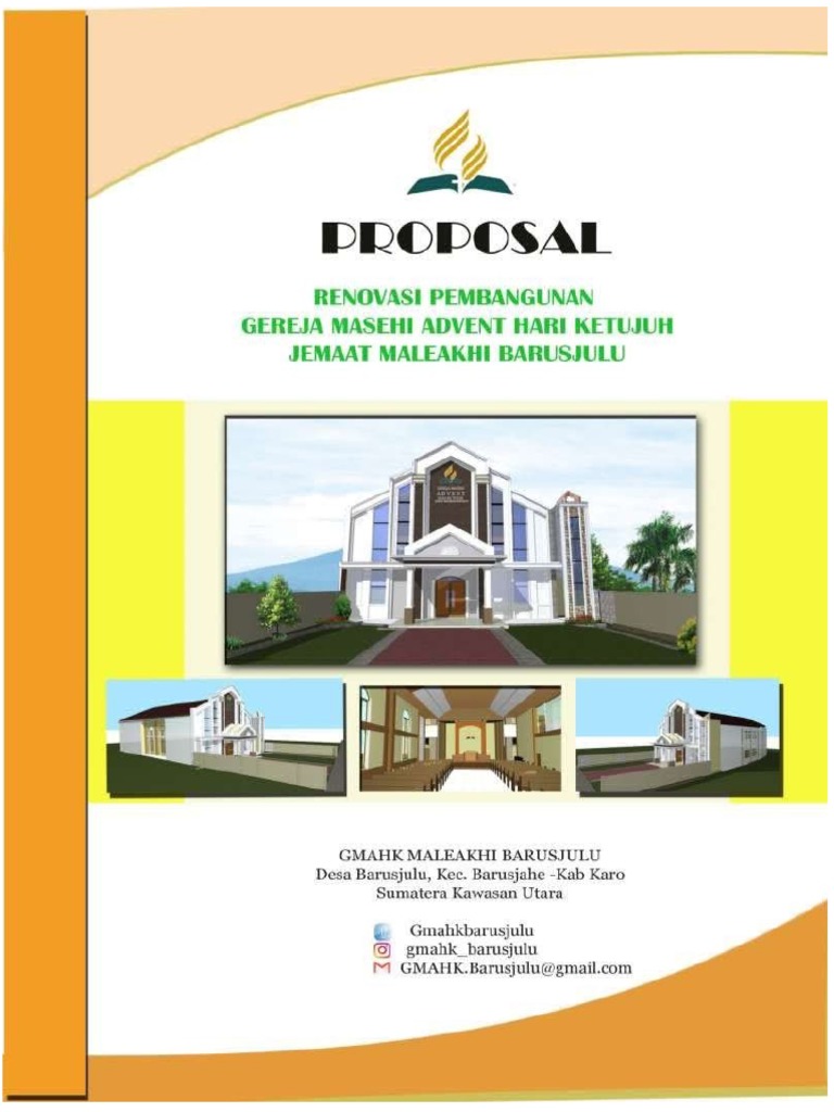 Proposal Renovasi Gereja Barusjulu | PDF | Agama & Spiritualitas