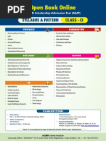 ALLEN Scholarship Admission Test (ASAT) : Syllabus & Pattern | PDF ...