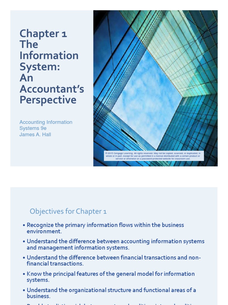 Accounting Information Systems - Hall - 9ed | PDF | Software As A ...