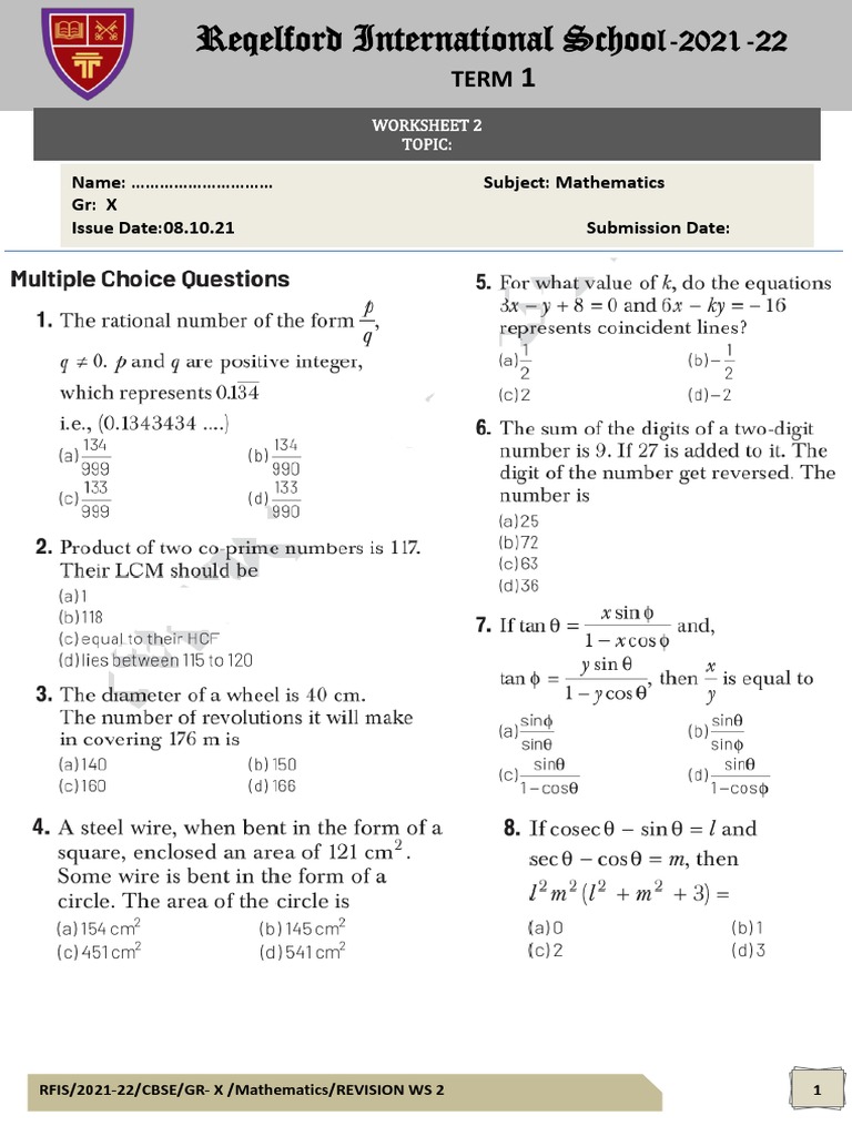 Math 2 | PDF