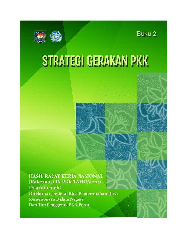 Buku 2 Strategi Gerakan PKK (Final Siap Cetak) | PDF