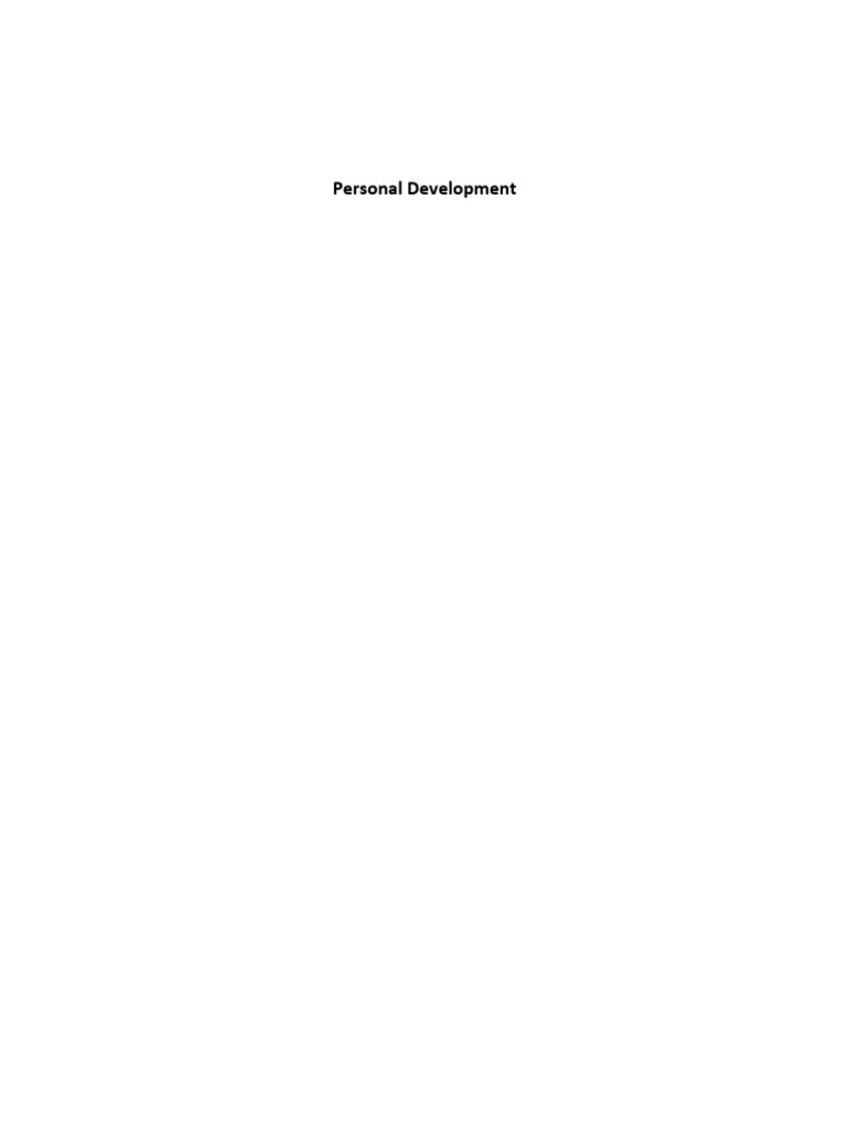 PerDev Mod 3 Notes | PDF | Adolescence | Developmental Psychology