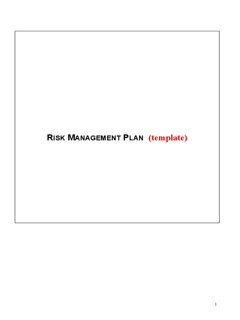 Risk Management Guide | PDF | Risk Management | Risk