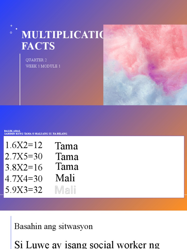 Math Quarter 2 Week 1 | PDF