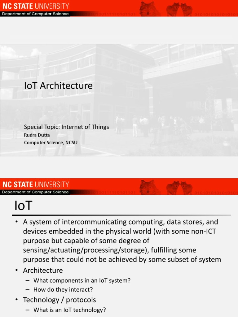 IOT Architecture | PDF | Control Theory | Internet Of Things