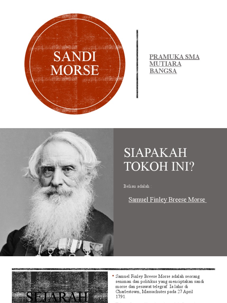 Sejarah dan Penggunaan Sandi Morse | PDF