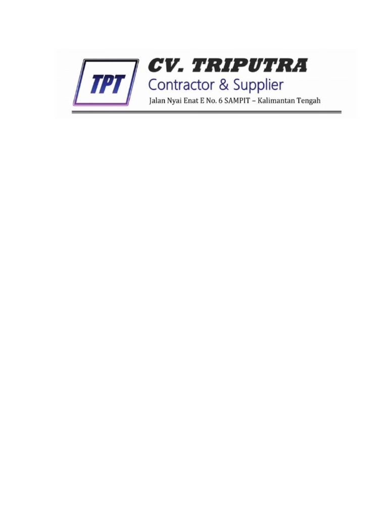 Kop Cv. Tri Putra | PDF