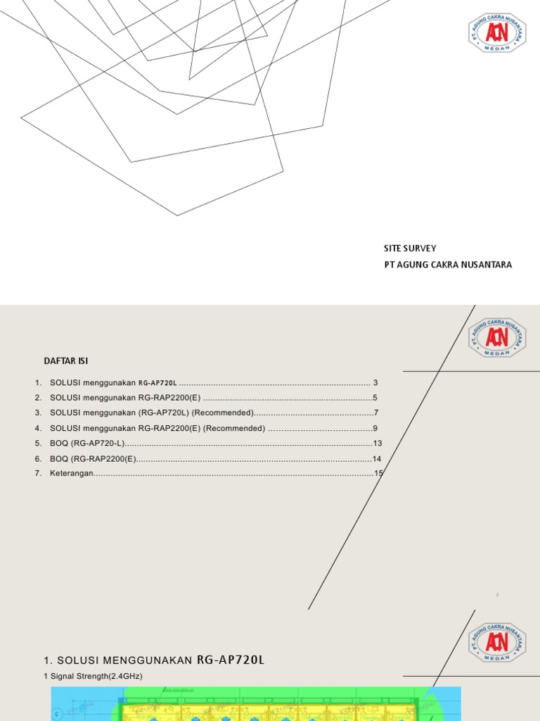 Site Survey PT. ACN | PDF