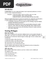 Grade 2 Conjunctions Worksheet | PDF | Syntax | Grammar