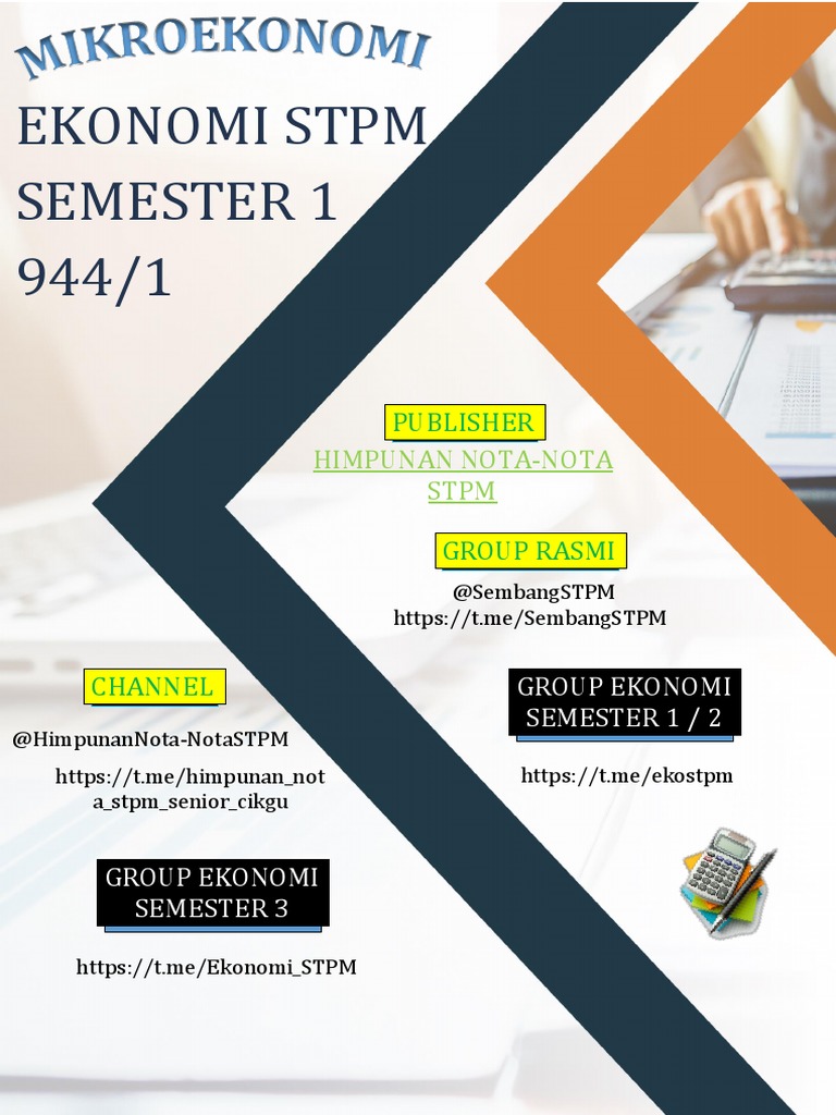 Panduan Mikroekonomi STPM | PDF