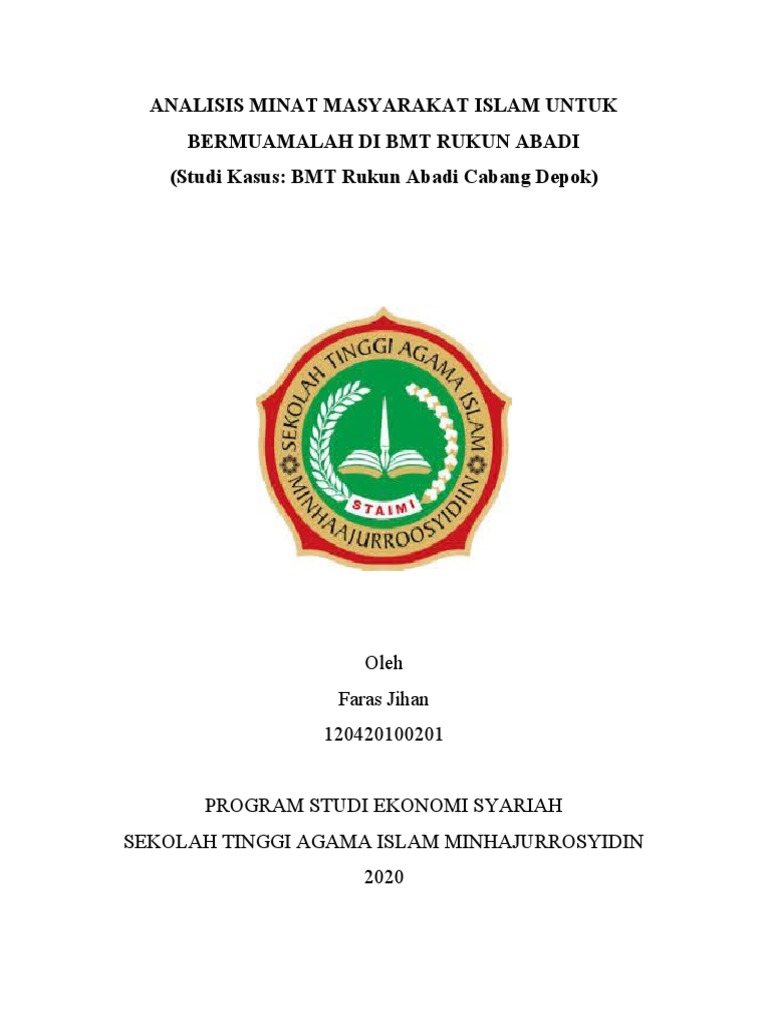 Karya Ilmiah - Faras Jihan | PDF