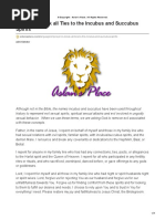 Prayer To Cast Out The Python Spirit | PDF | Jesus | Satan