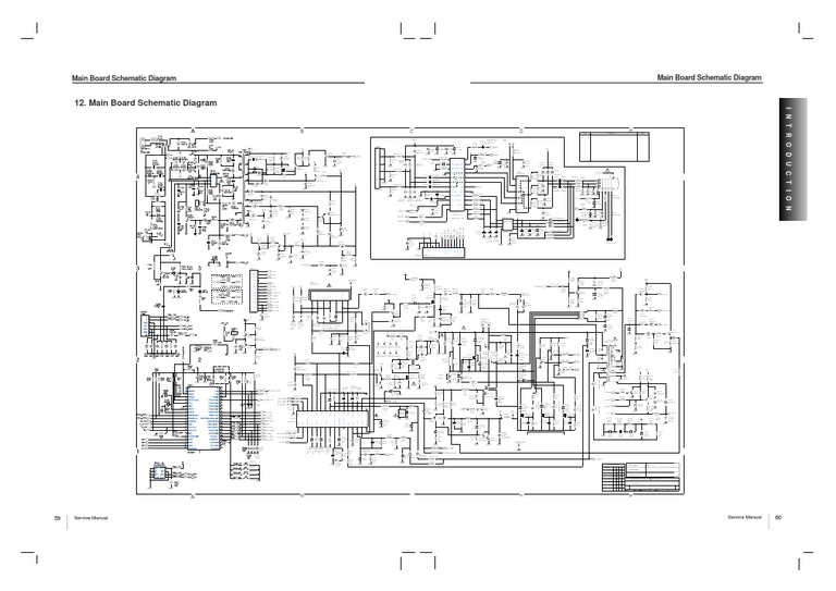 Main Board Schematic Diagram 840197 | PDF