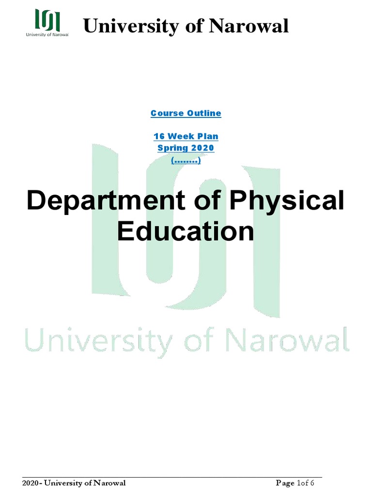 Course Outline Isl-100 16 Week Plan For Online Classes-1 | PDF | Learning | Teaching