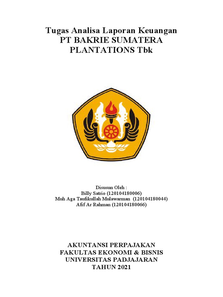 ALK PT Bakrie Sumatera Plantations TBK | PDF