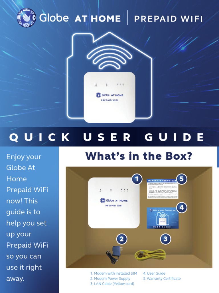Home Prepaid WiFi UserGuide | PDF | Wi Fi | Modem