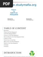 Ce2039 Municipal Solid Waste Management Lecture Notes | PDF | Waste ...