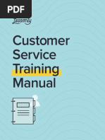 Customer Service Training Manual | PDF | Foods