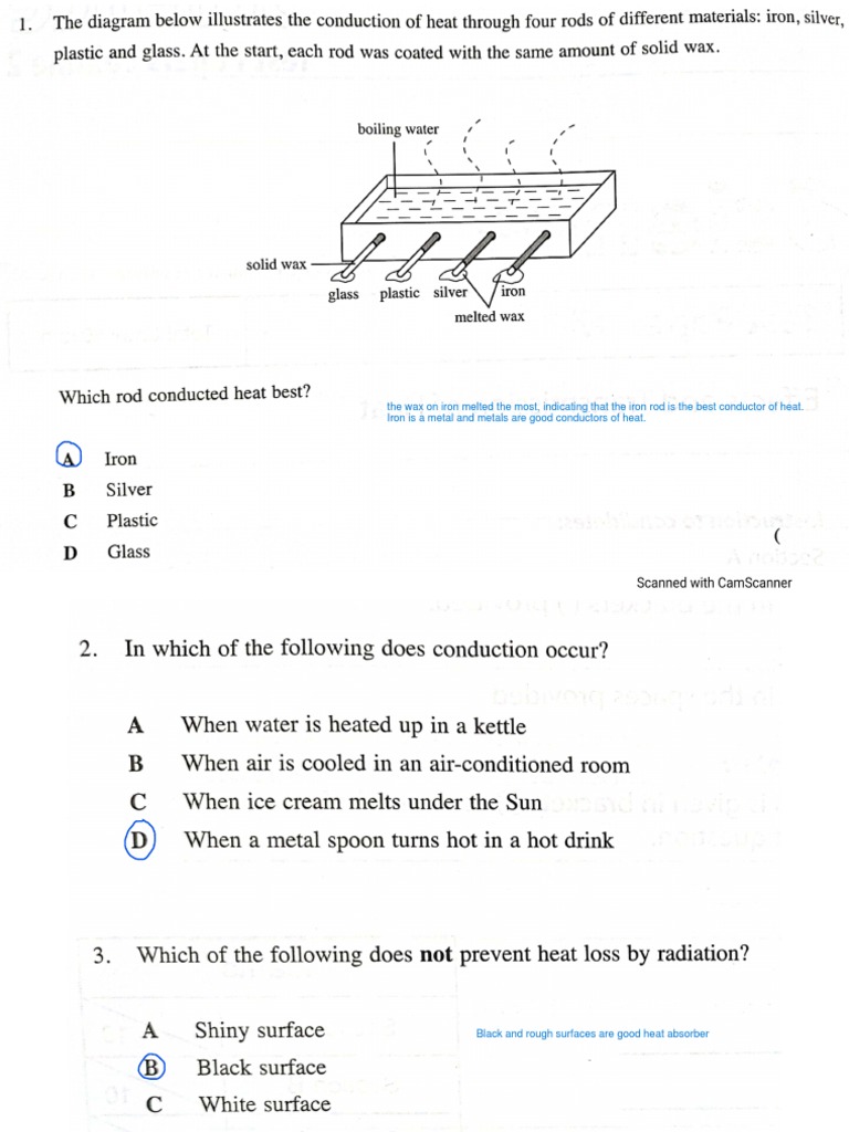 Heat Conduction and Insulation Explained | PDF | Art