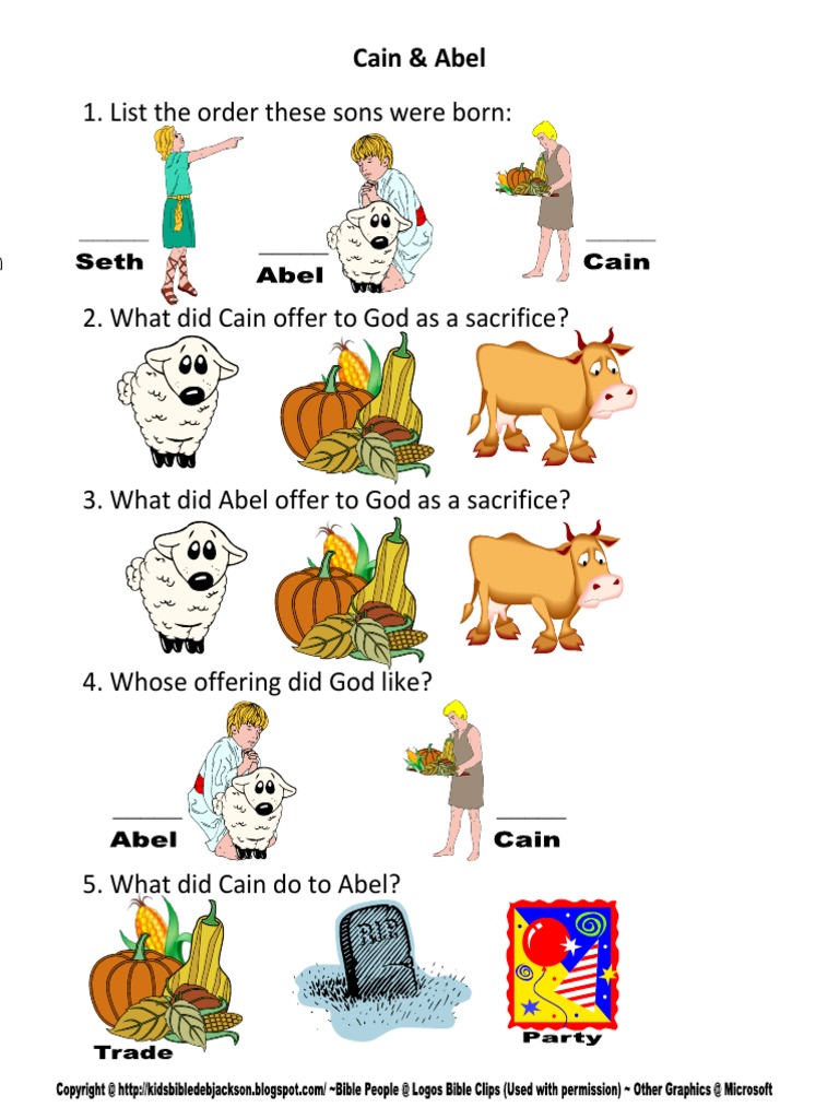 Cain & Abel Worksheet | PDF