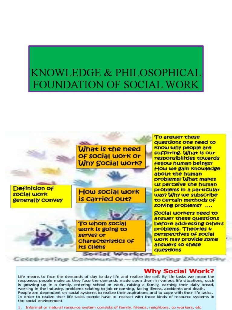 Foundations of Social Work Knowledge | PDF | Social Work | Profession