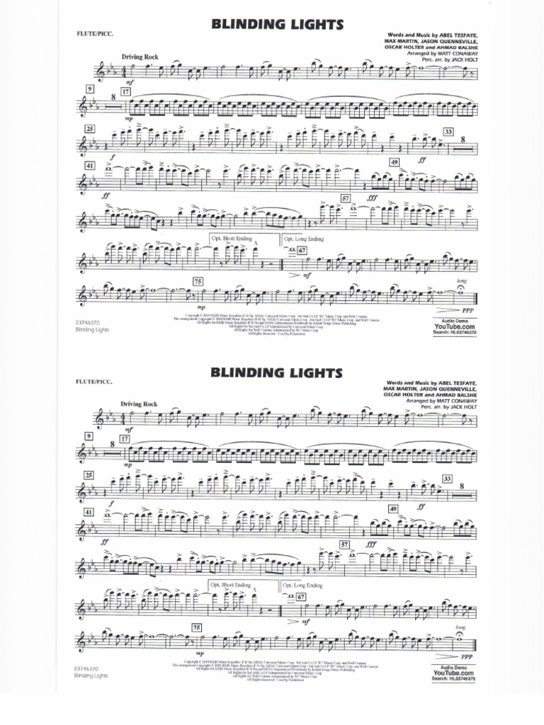 Blinding Lights | PDF