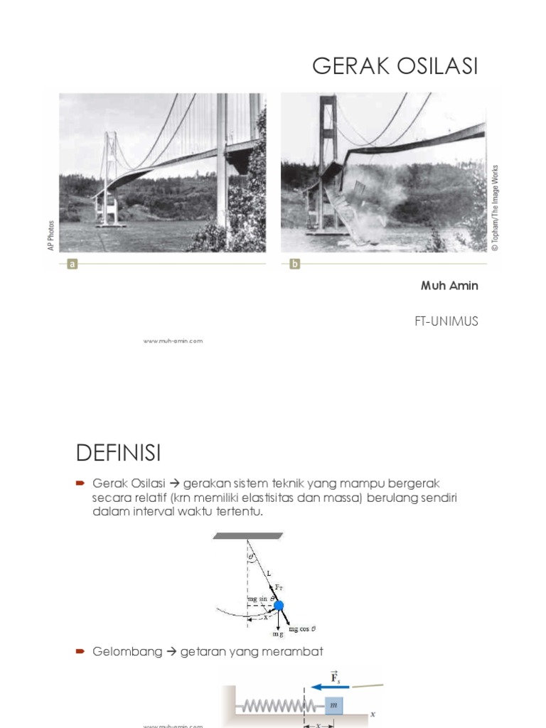 Gerak Osilasi | PDF | Sains & Matematika
