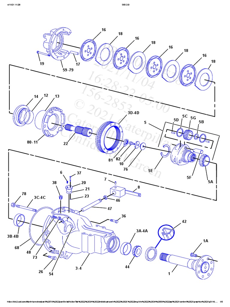 Axle Gp-Rear | PDF | Machines | Motor Vehicle