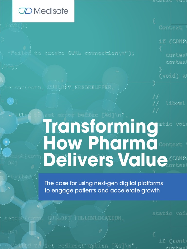 Transforming How Pharma Delivers Value | PDF | Therapy | Pharmaceutical ...