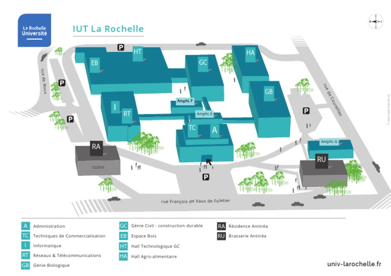 Plan Iut Larochelleuniversite | PDF