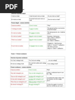 Passive Voice Chart | PDF | Perfect (Grammar) | Rules