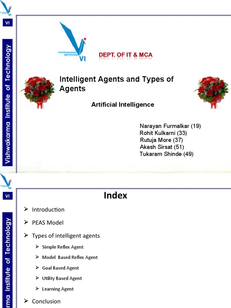 Intelligent Agents and Types of Agents: Artificial Intelligence | PDF ...