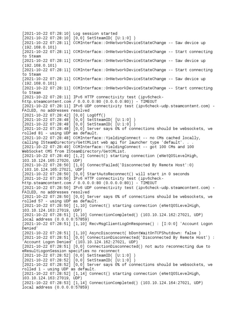Connection Log | Download Free PDF | Hypertext Transfer Protocol | Login