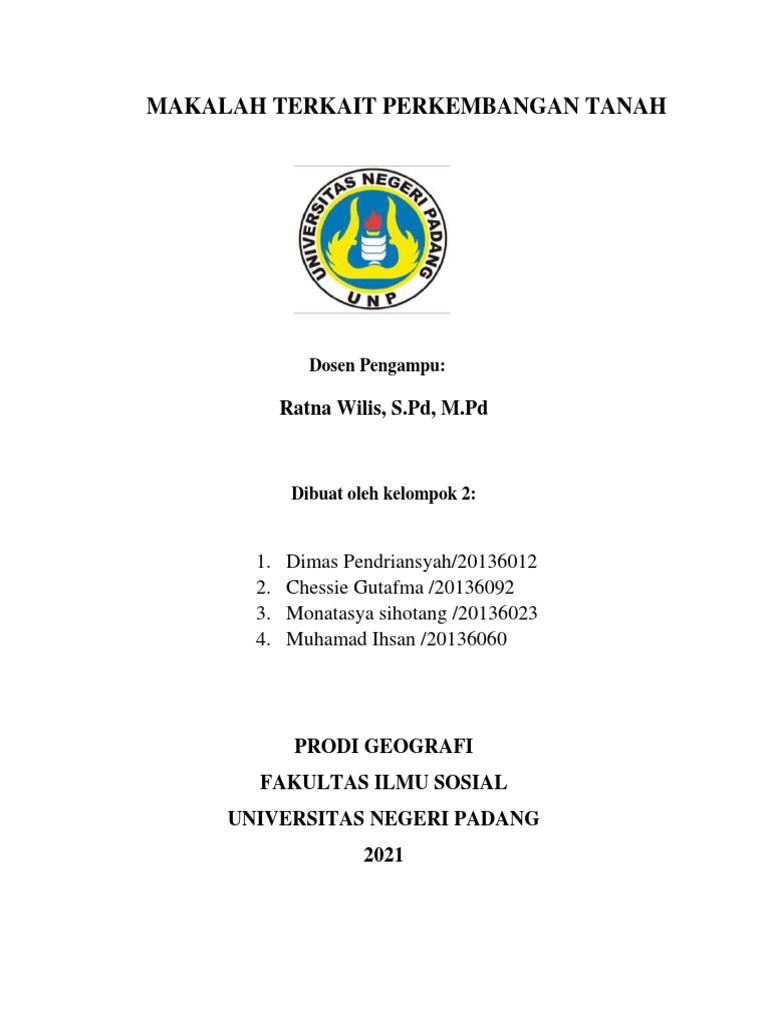 Proses Perkembangan Tanah di Indonesia | PDF