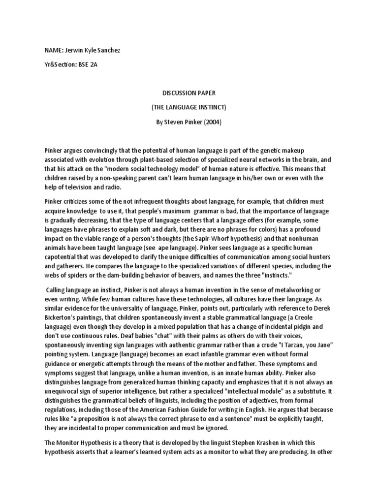 Language Acquisition | PDF | Communication | Academic Discipline ...