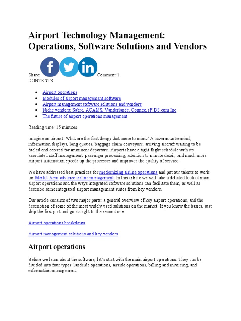 Airport Coordinated System | PDF | Airport | Air Traffic Control