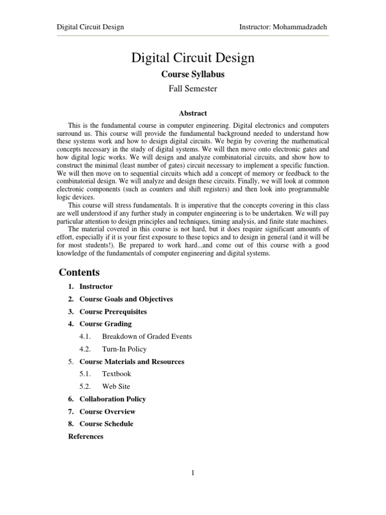 Digital Systems Design | PDF | Digital Electronics | Homework