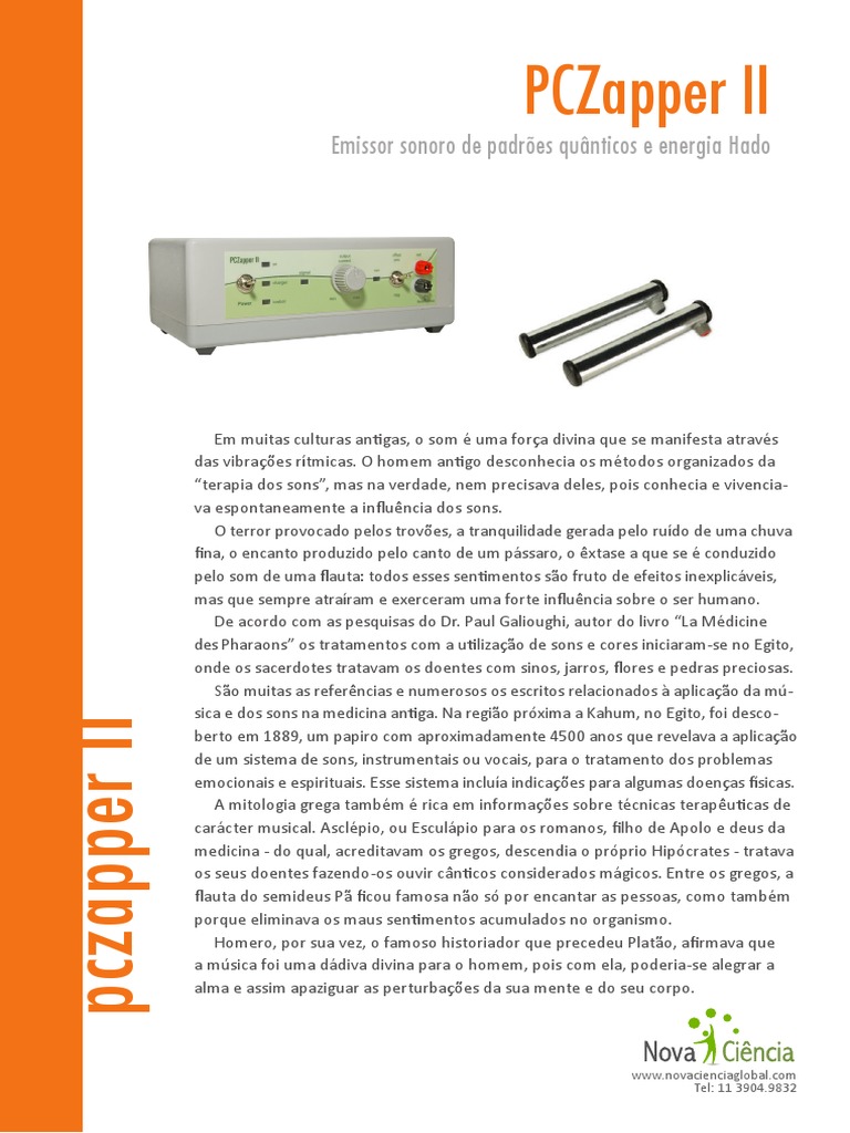 PC Zapper II | PDF | Ondas | Mecânica Quântica