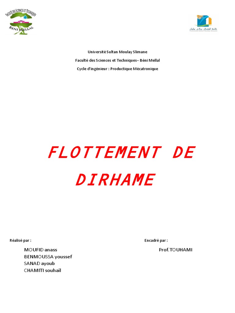 Rapport Final | PDF | Maroc | Banques