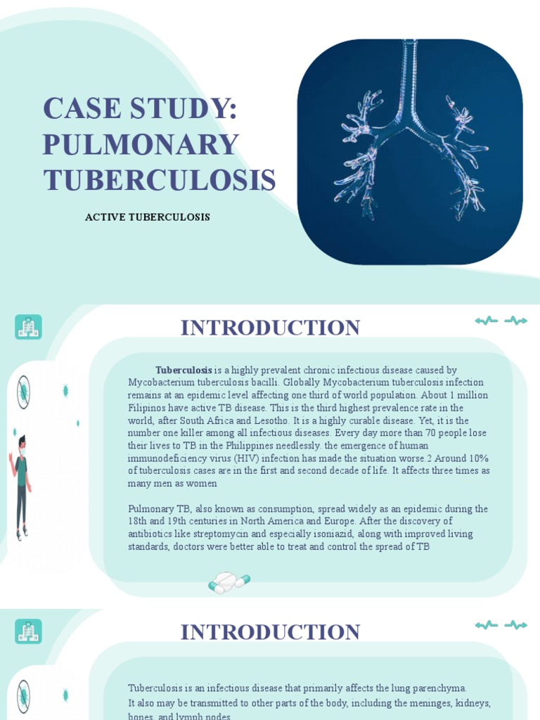 Case Study: Pulmonary Tuberculosis | PDF | Tuberculosis | Lung