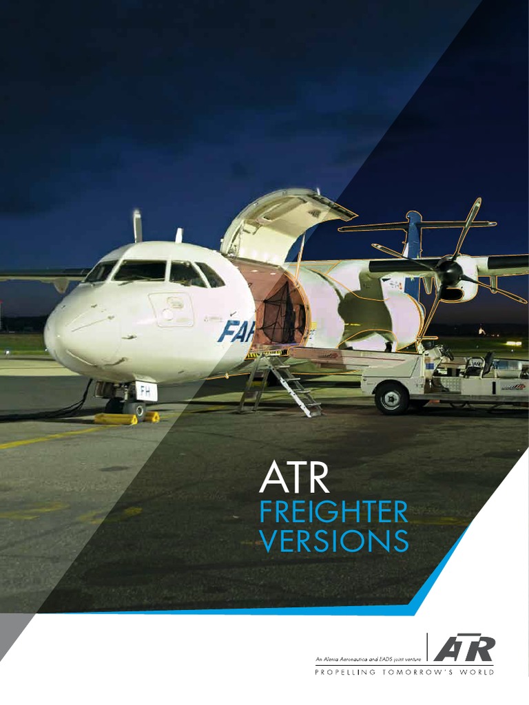 ATR Freighter Versions 2011 Light | PDF | Cargo | Aviation