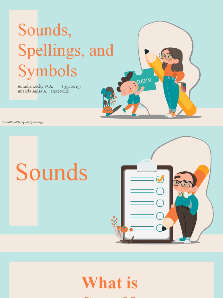 Sounds, Spellings, and Symbols | PDF | Vowel | Consonant