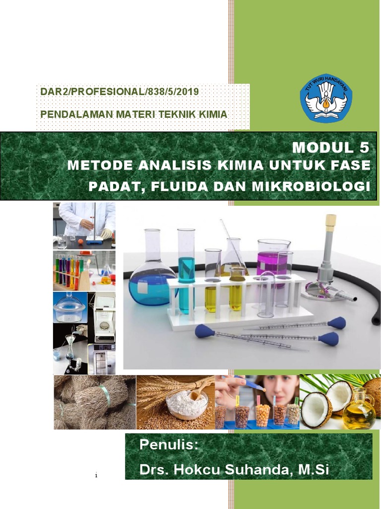 Teknik Kimia Modul 5 Metode Analisis Kimia Dan Mikrobiologi | PDF