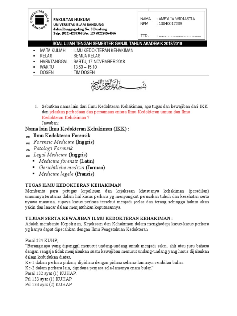 IKK Jawaban Uts | PDF