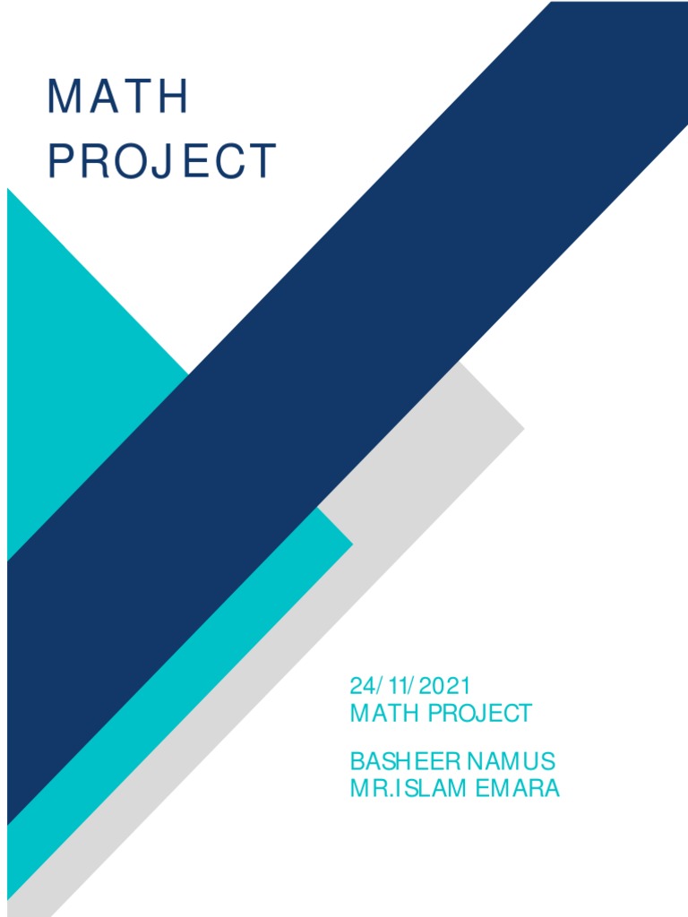 Math Project | Download Free PDF | Trigonometry | Mathematics