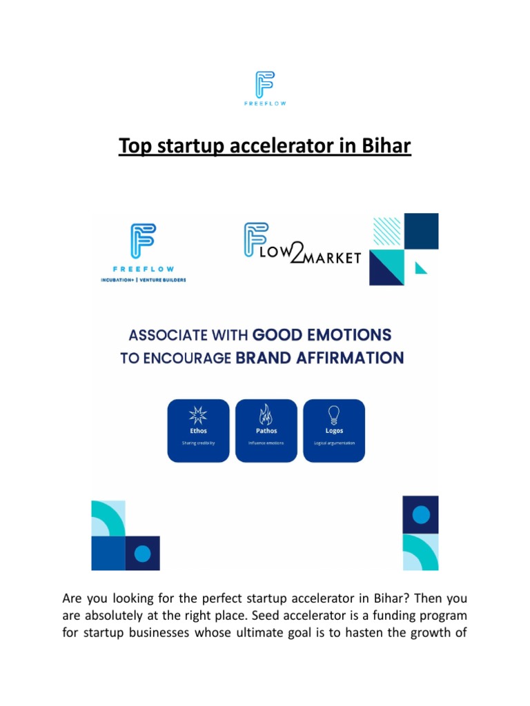Top Startup Accelerator in Bihar | PDF