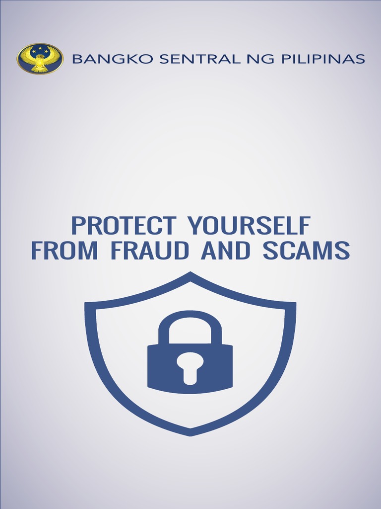 Protect Yourself From Fraud and Scams: Bangko Sentral NG Pilipinas ...