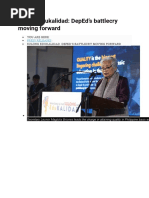 Department of Education Vision, Mission and Core Values (DepEd VMV ...