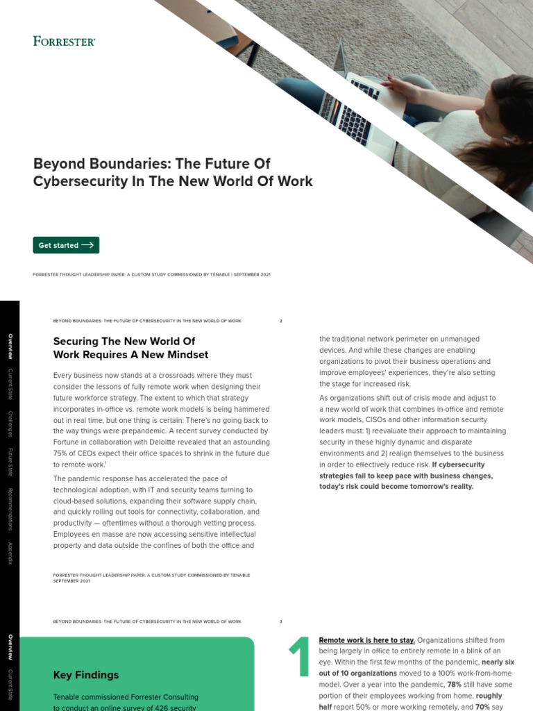 Beyond Boundaries - The Future of Cybersecurity in The New World of ...